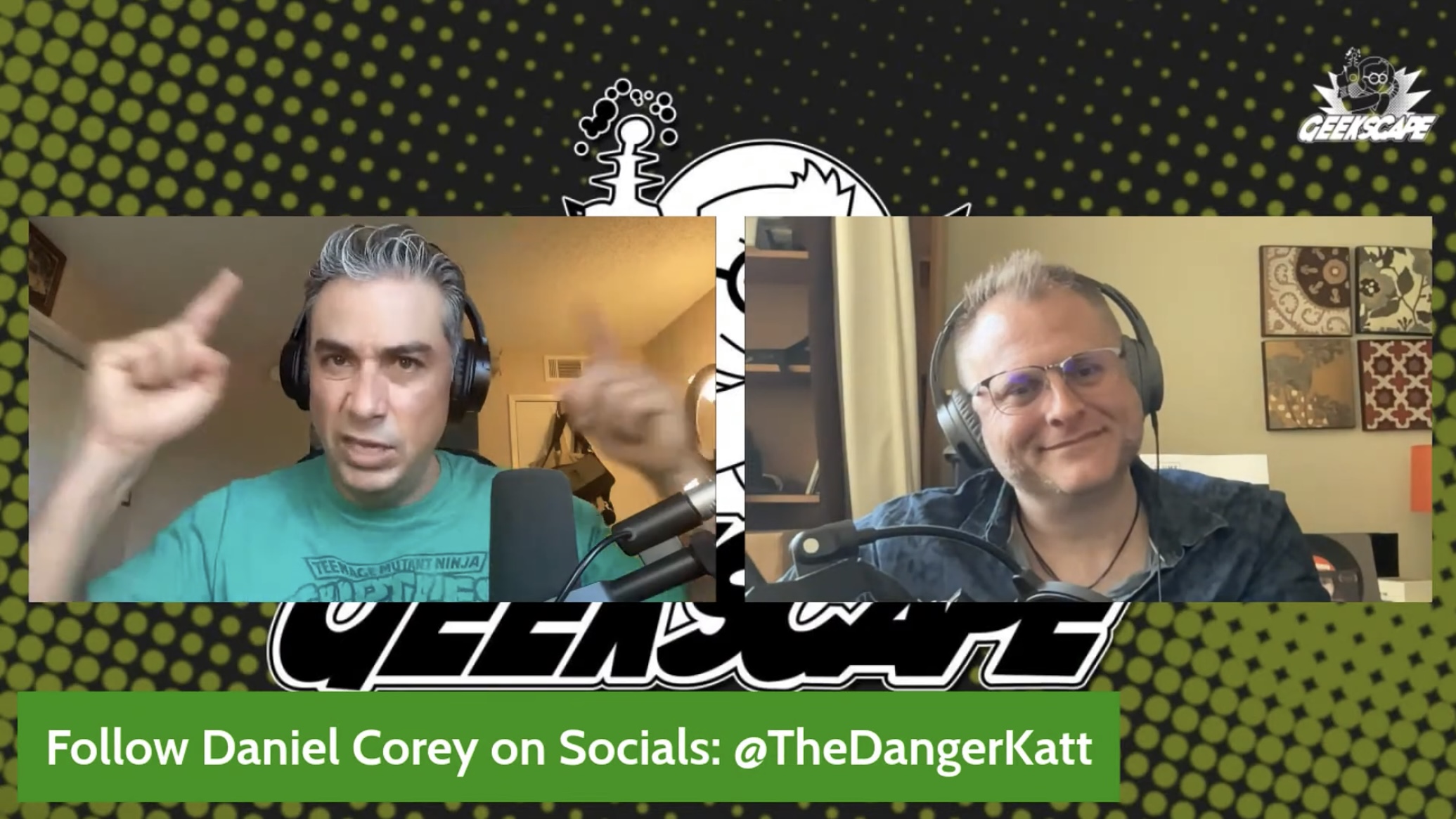 Daniel Corey Sings a New Tune on Geekscape! – DANGERKATT CENTRAL
